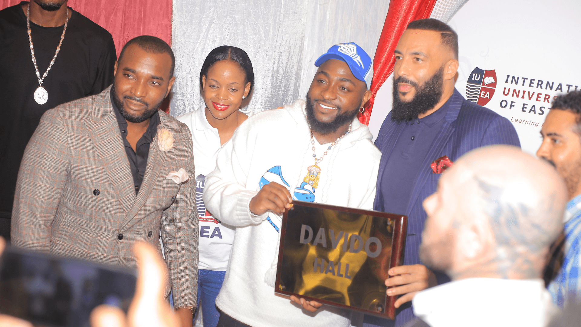 DAVIDO LAUNCHES FACULTY OF MUSIC AND ARTS AT IUEA!